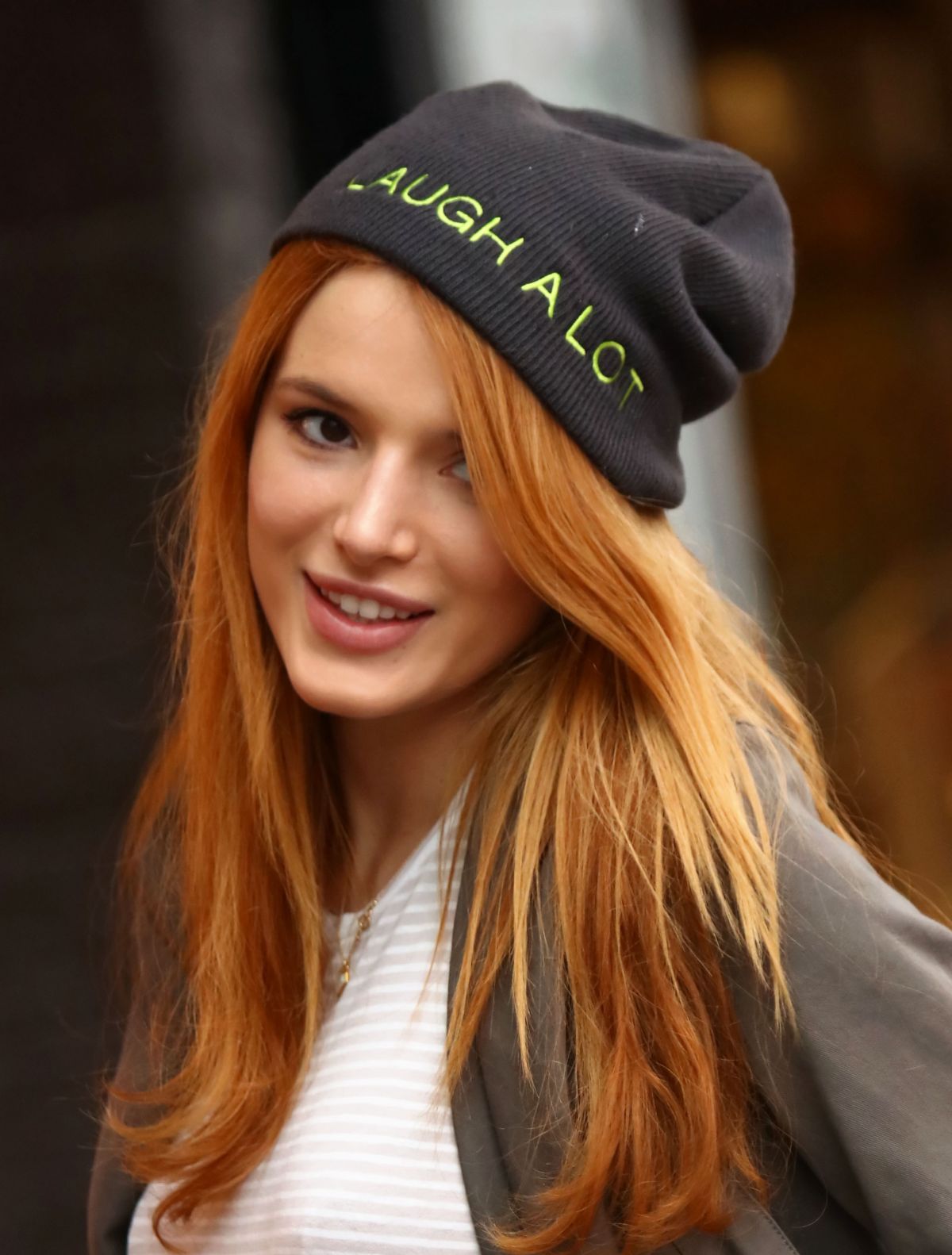 BELLA THORNE at Midnight Sun Film Set in Vancoucer 11/11/2015 – HawtCelebs