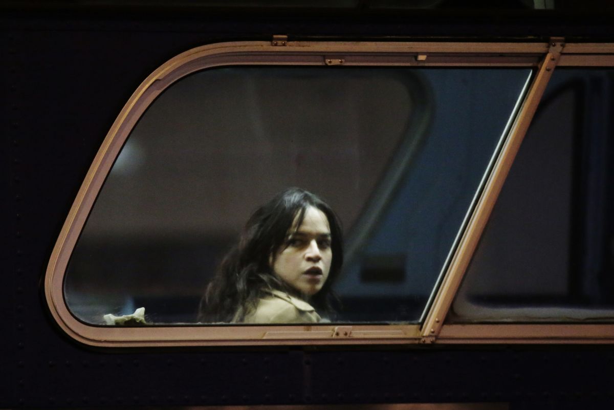 MICHELLE RODRIGUEZ on the Set of Tomboy, a Revenger’s Tale 11/14/2015 ...
