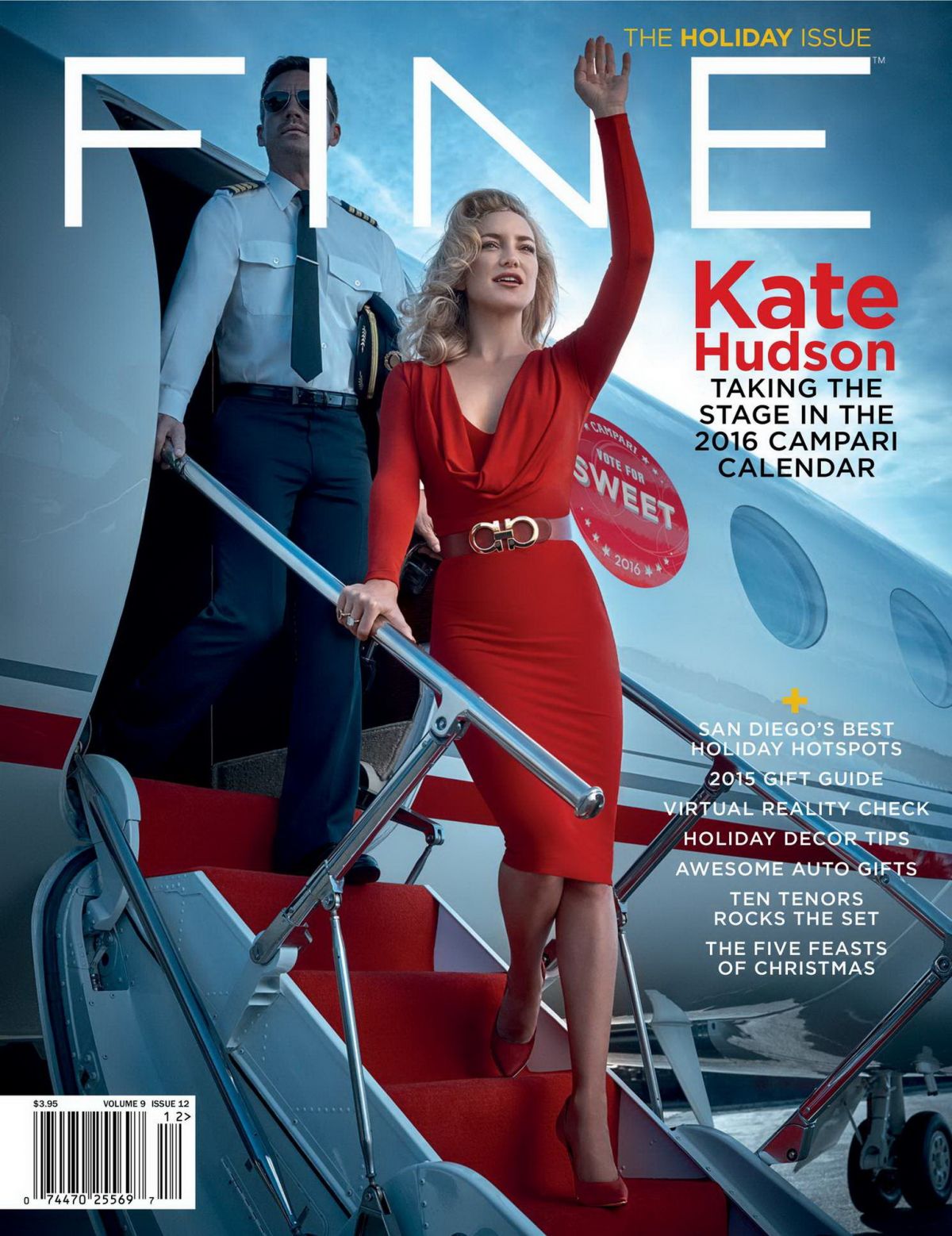 KATE HUDSON in Fine Magazine, December 2015 Issue – HawtCelebs
