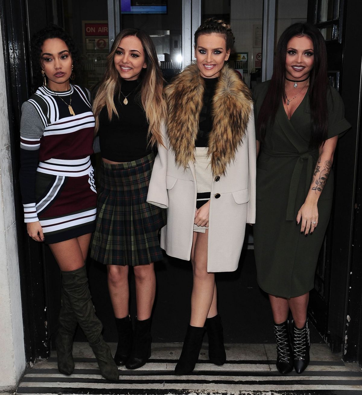 LITTLE MIX at BBC Radio Studios in London 12/18/2015 – HawtCelebs