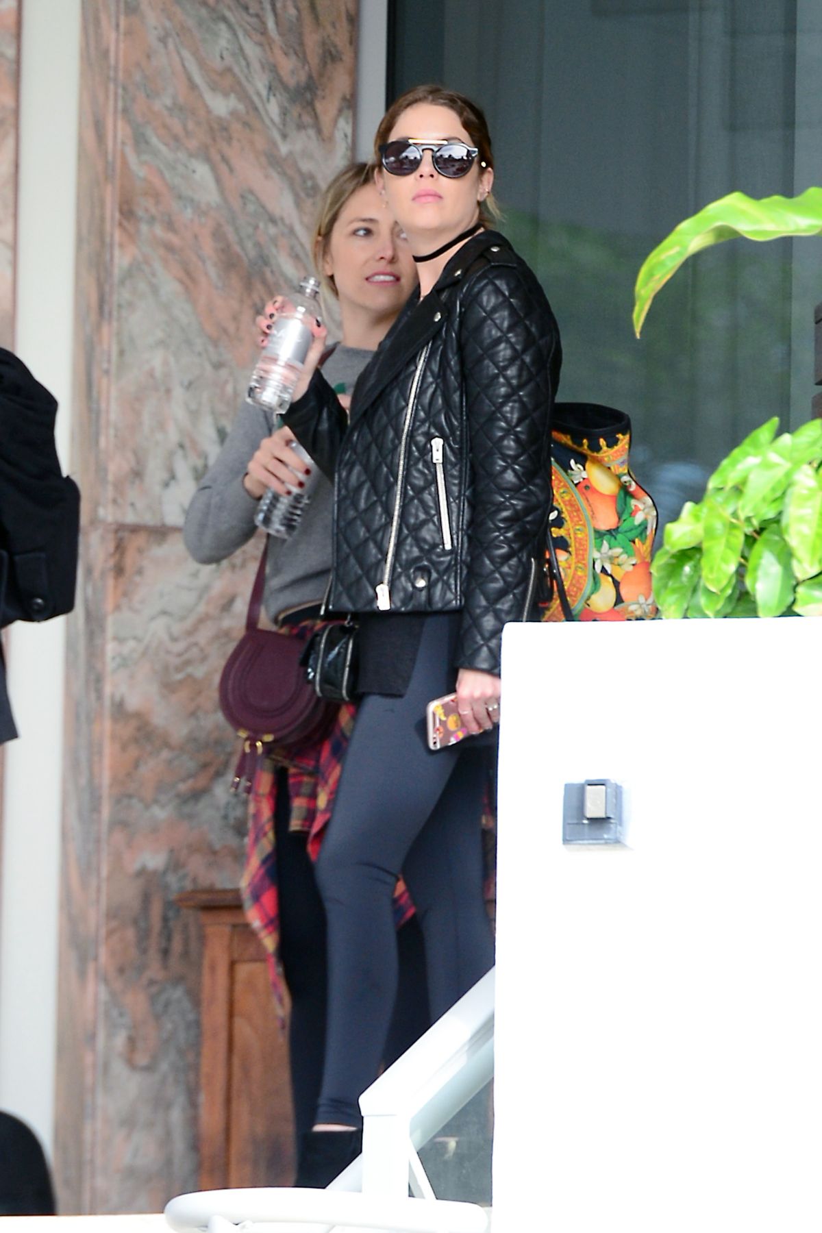 ASHLEY BENSON Leaves Eden Rock Hotel in Miami 001/29/2016 – HawtCelebs