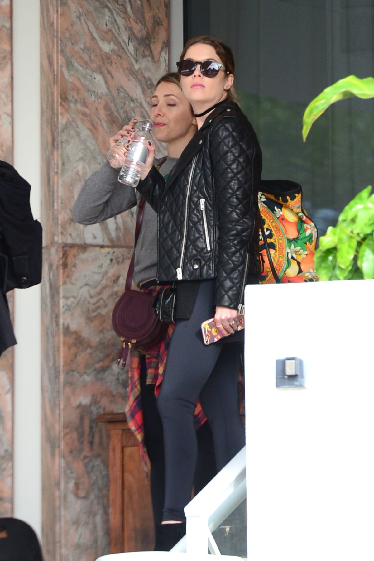 ASHLEY BENSON Leaves Eden Rock Hotel in Miami 001/29/2016 – HawtCelebs