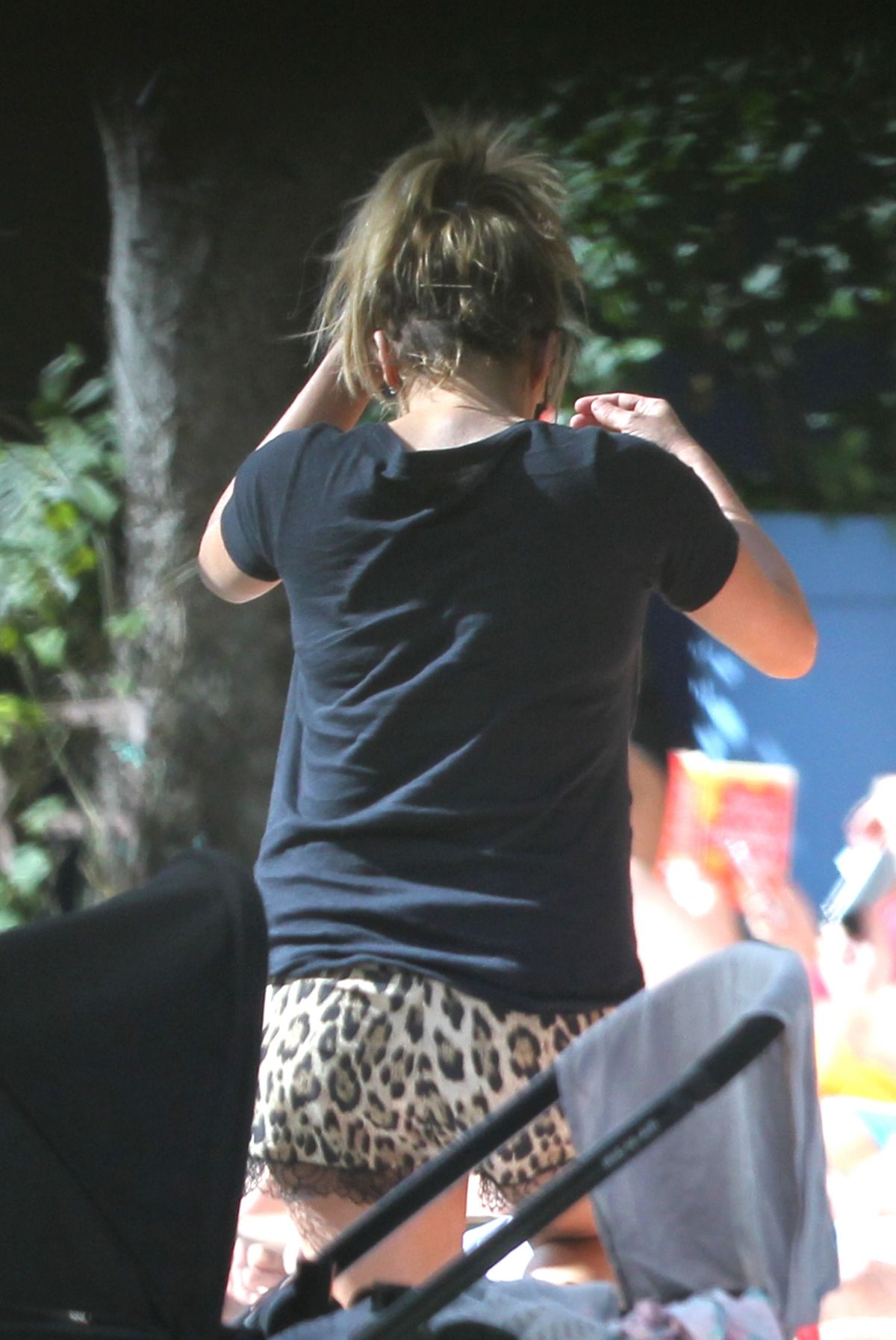 CAROLINE FLACK Relaxing at a Pool in Miami 01/04/2016 – HawtCelebs