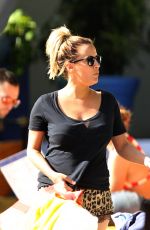 CAROLINE FLACK Relaxing at a Pool in Miami 01/04/2016 – HawtCelebs