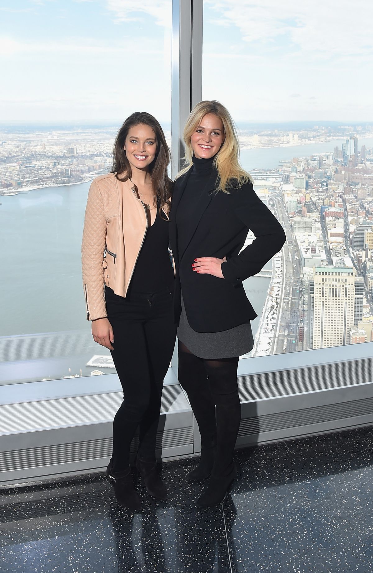 EMILY DIDONATO and ERIN HEATHERTON at Sports Illustrated Swimsuit Press ...