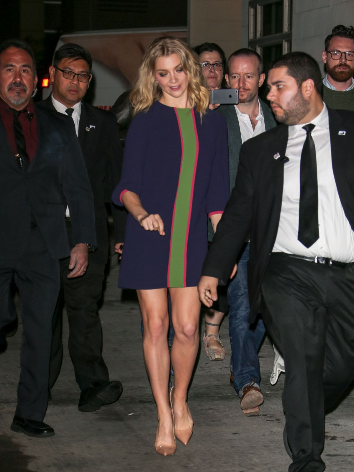 NATALIE DORMER Arrives at Jimmy Kimmel Live! in Hollywood 01/05/2016 ...