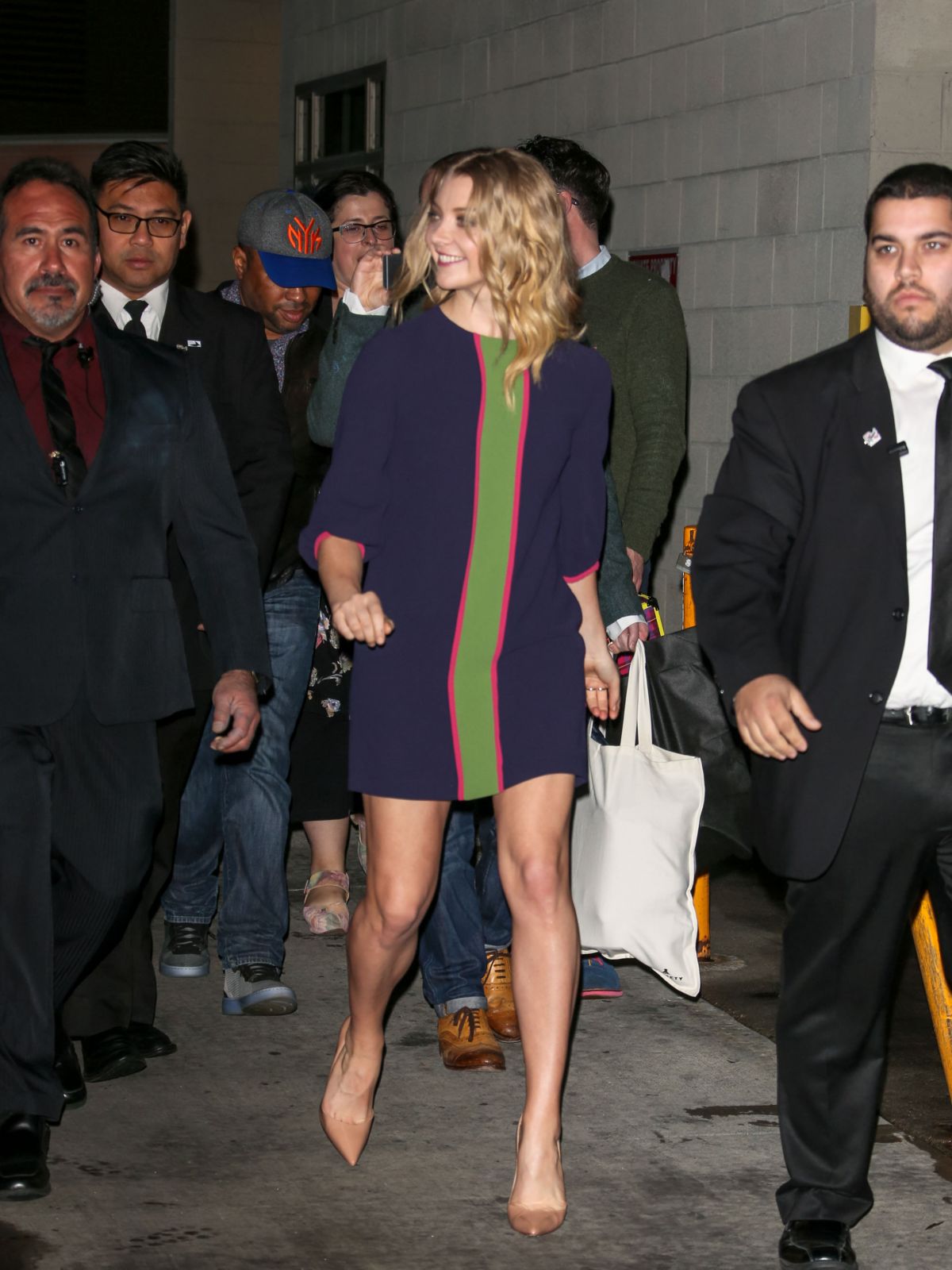 NATALIE DORMER Arrives at Jimmy Kimmel Live! in Hollywood 01/05/2016 ...
