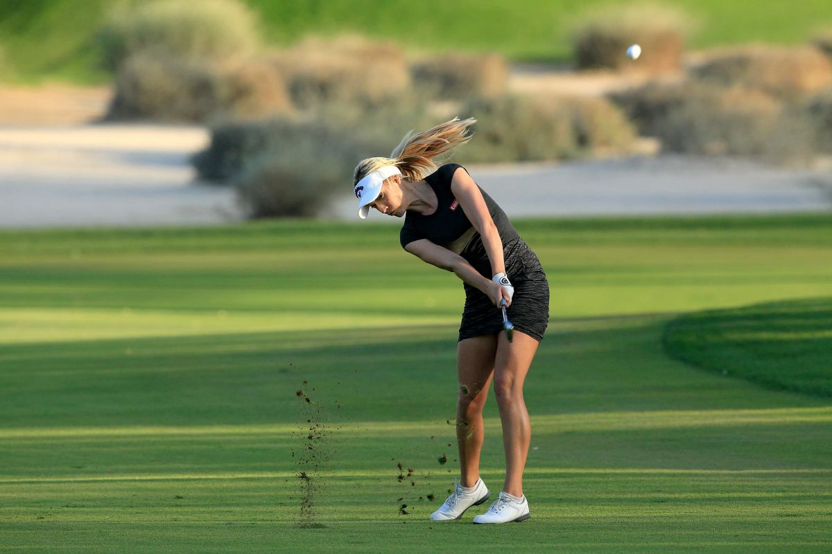 PAIGE SPIRANAC at 2015 Omega Dubai Ladies Masters 12/10/2015 – HawtCelebs