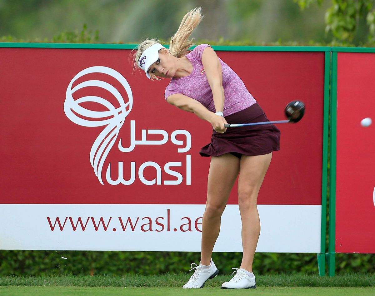 PAIGE SPIRANAC at Omega Dubai Ladies Masters 2015 – HawtCelebs