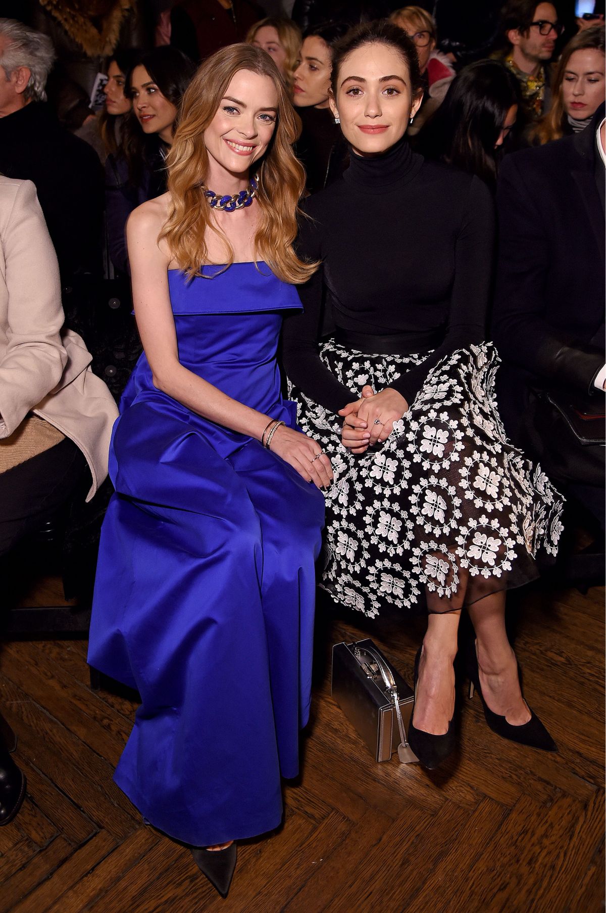 EMMY ROSSUM at Monse Front Row Show at New York Fashion Week 02/12/2016 ...