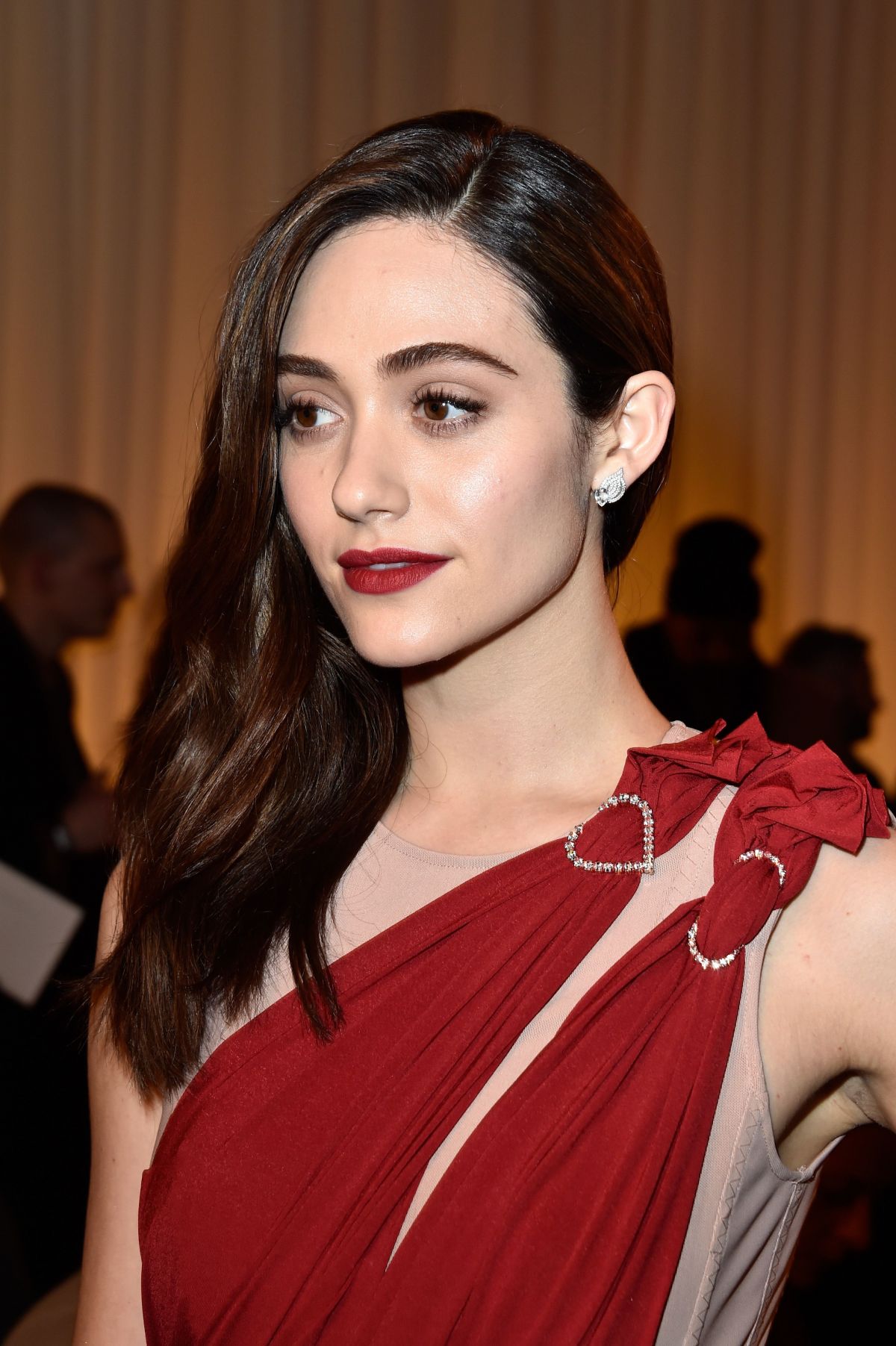 EMMY ROSSUM at Lanvin Fashion Show at Paris Fashion Week 03/03/2016 ...