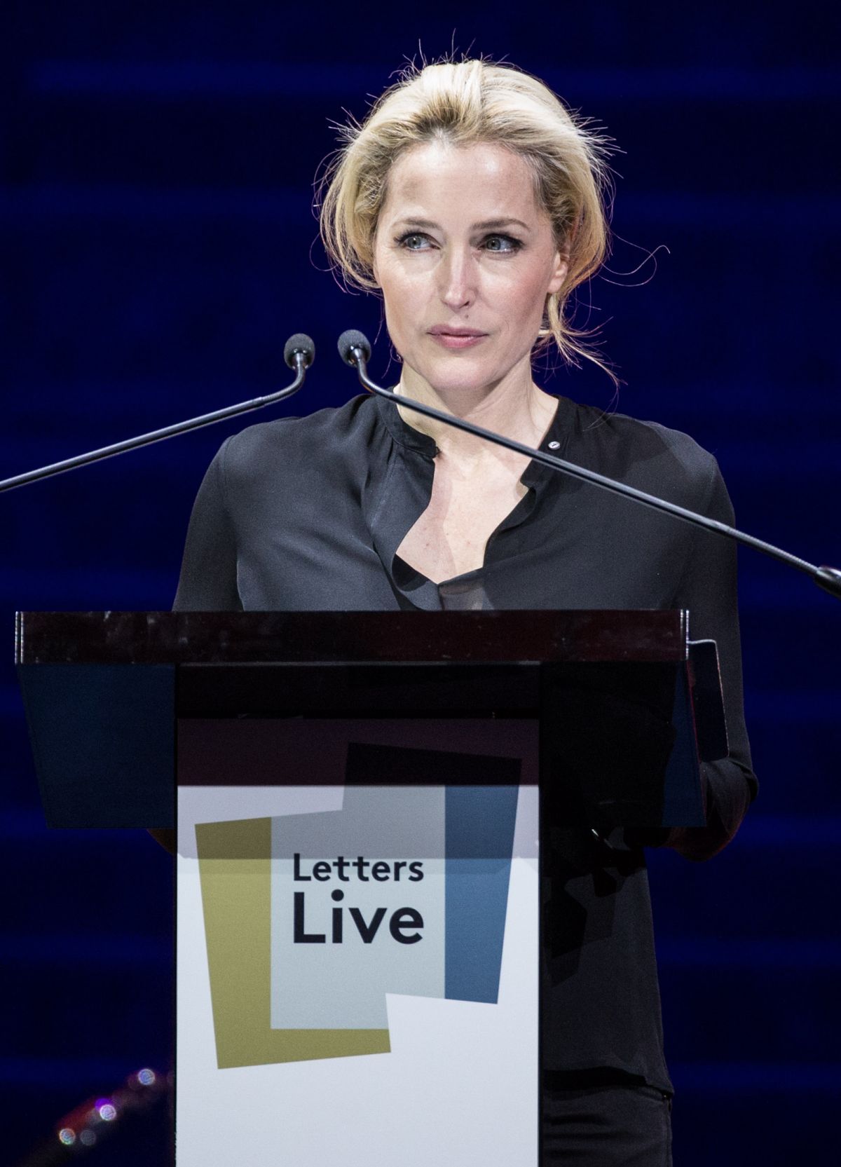 GILLIAN ANDERSON at Letter Live 2016 at Freemasons’ Hall in London 03 ...