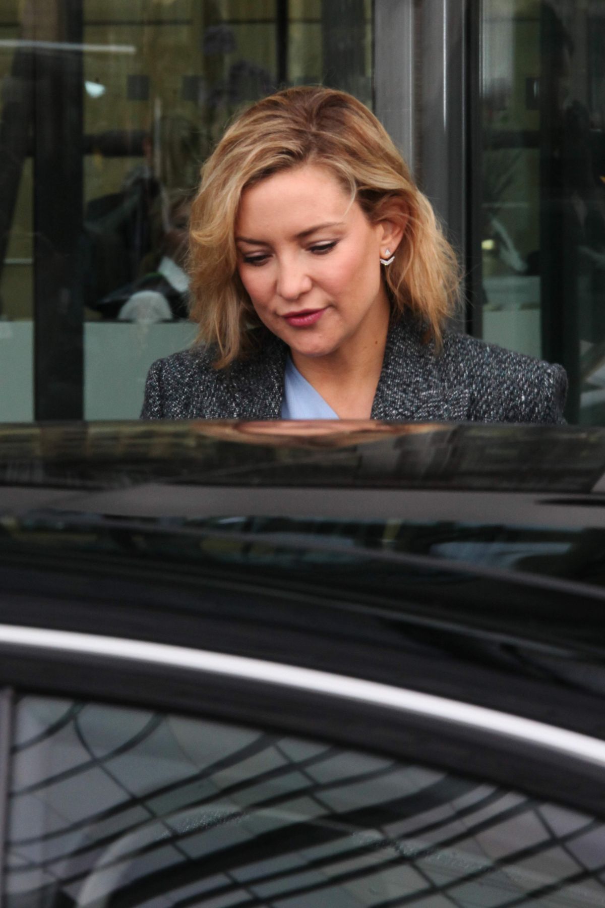 KATE HUDSON at a News Paper Publishing Company in Berlin 03/02/2016 ...