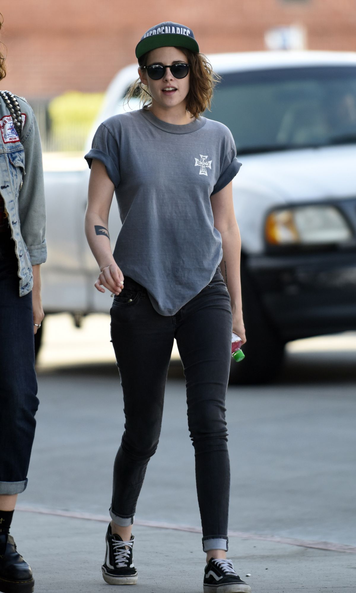 KRISTEN STEWART Leaves Cafe Gratitude with French Singer/actress Soko ...