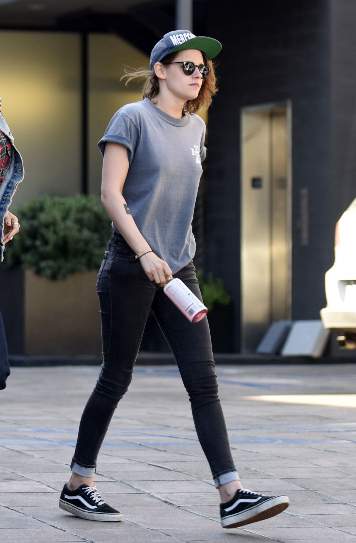 KRISTEN STEWART Leaves Cafe Gratitude with French Singer/actress Soko ...