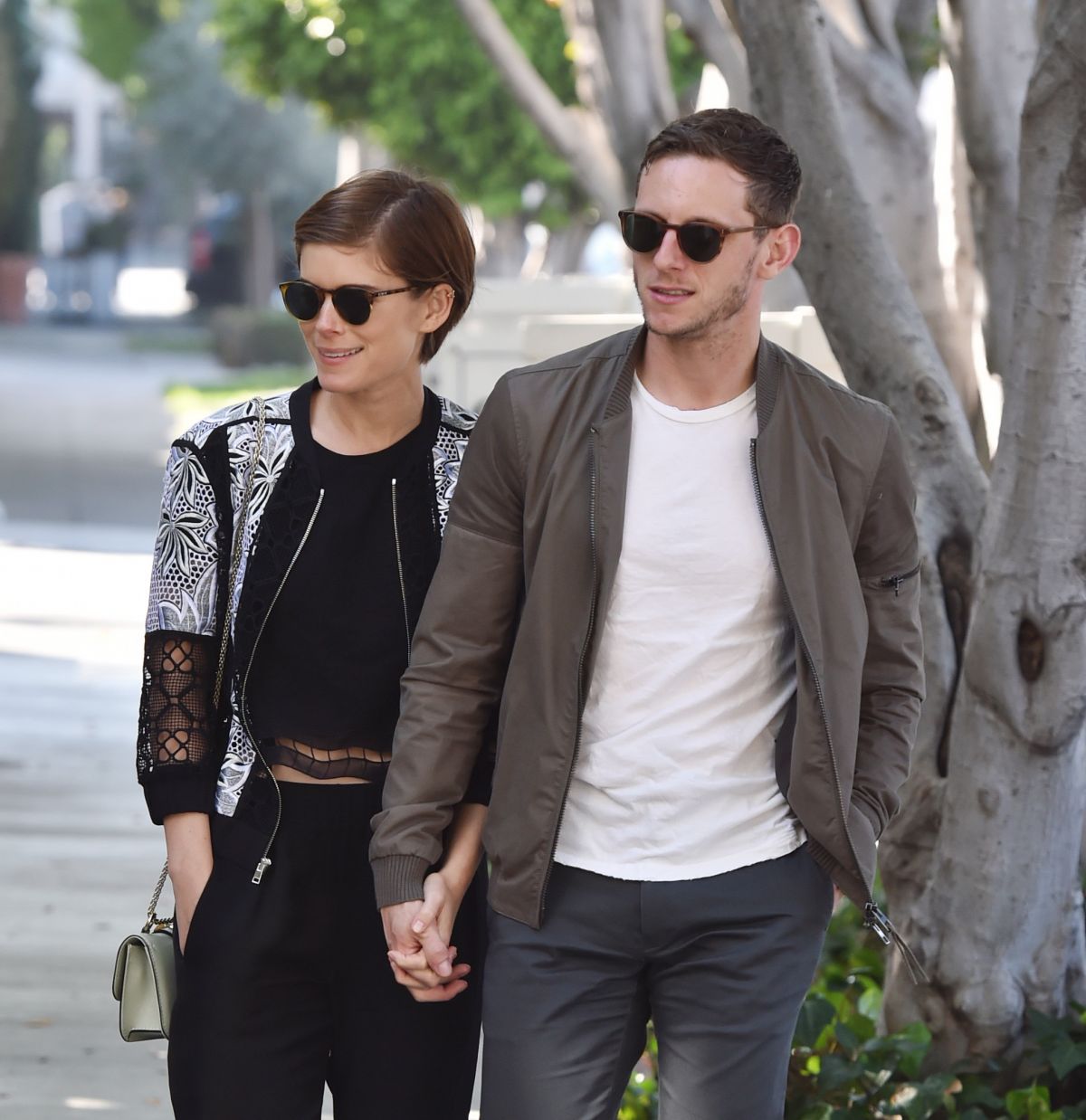 KATE MARA and Jamie Bell Out and About in West Hollywood 02/29/2016 ...