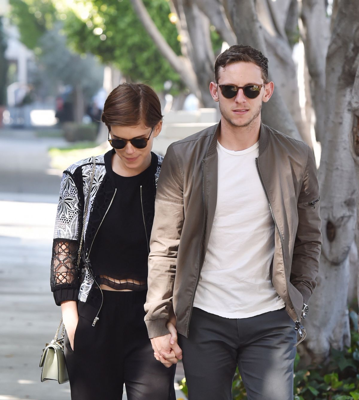 KATE MARA and Jamie Bell Out and About in West Hollywood 02/29/2016 ...