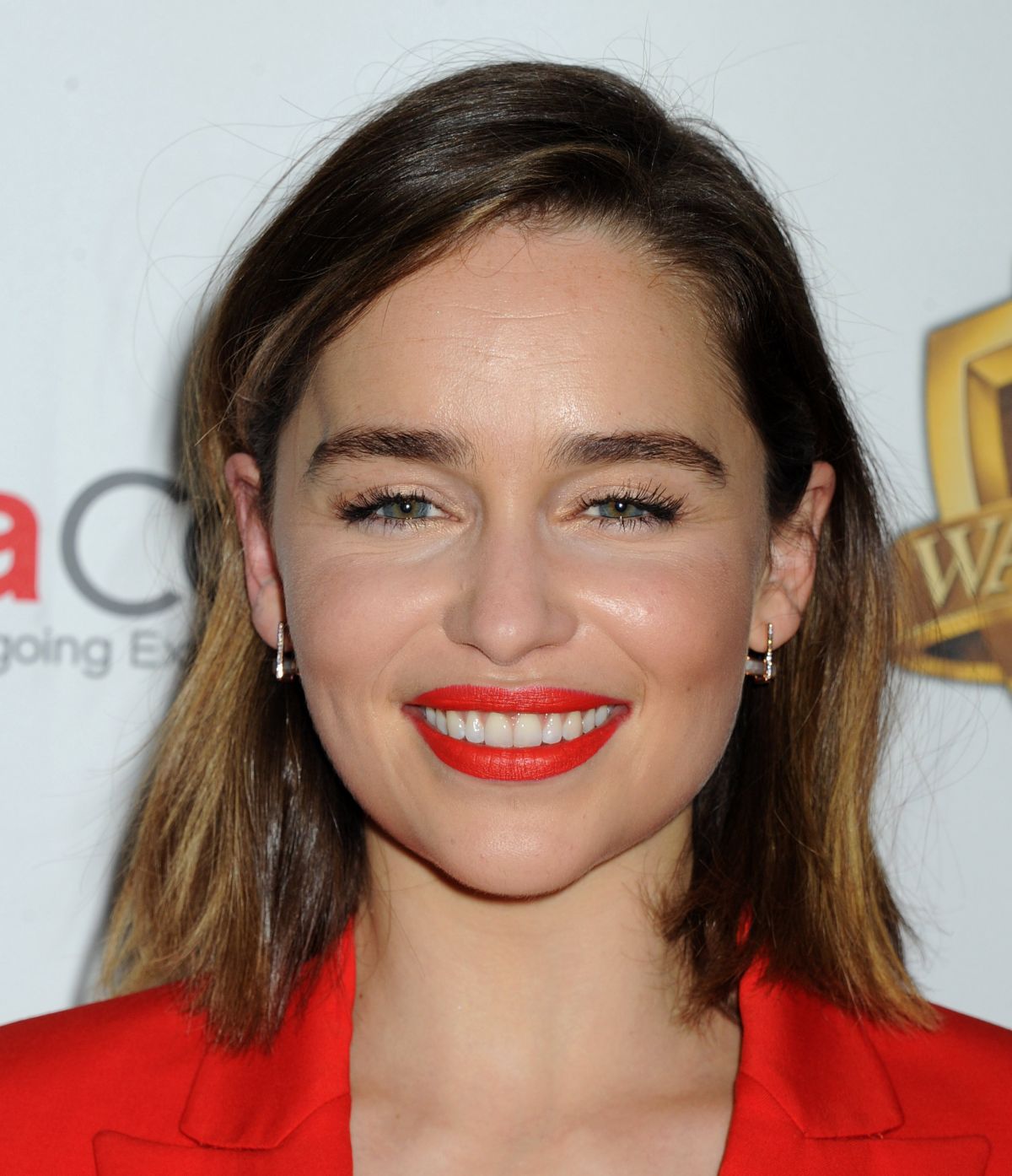 EMILIA CLARKE at Warner Bros. Presentation at Cinemacon 2016 in Las ...