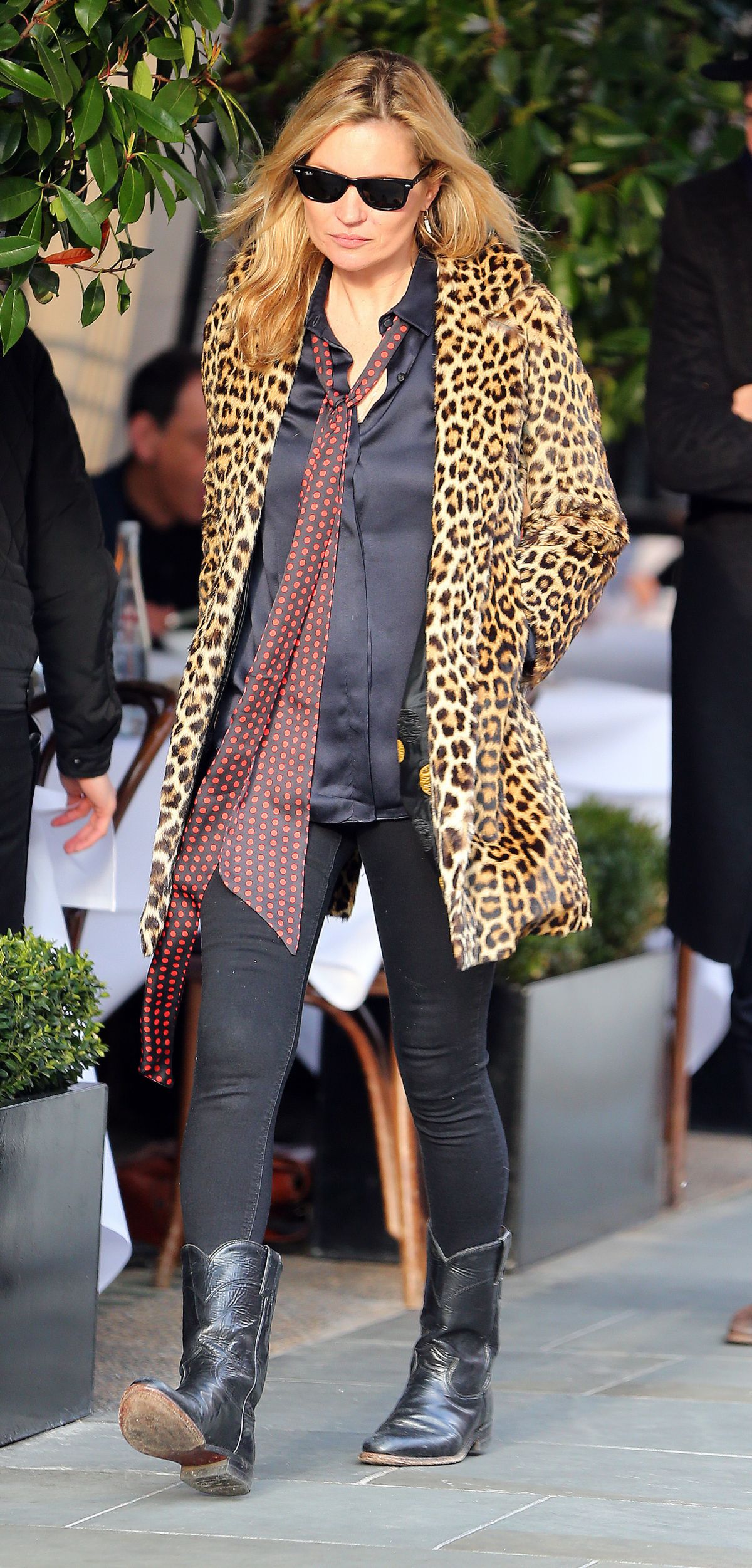 KATE MOSS Out and About in London 04/22/2016 – HawtCelebs