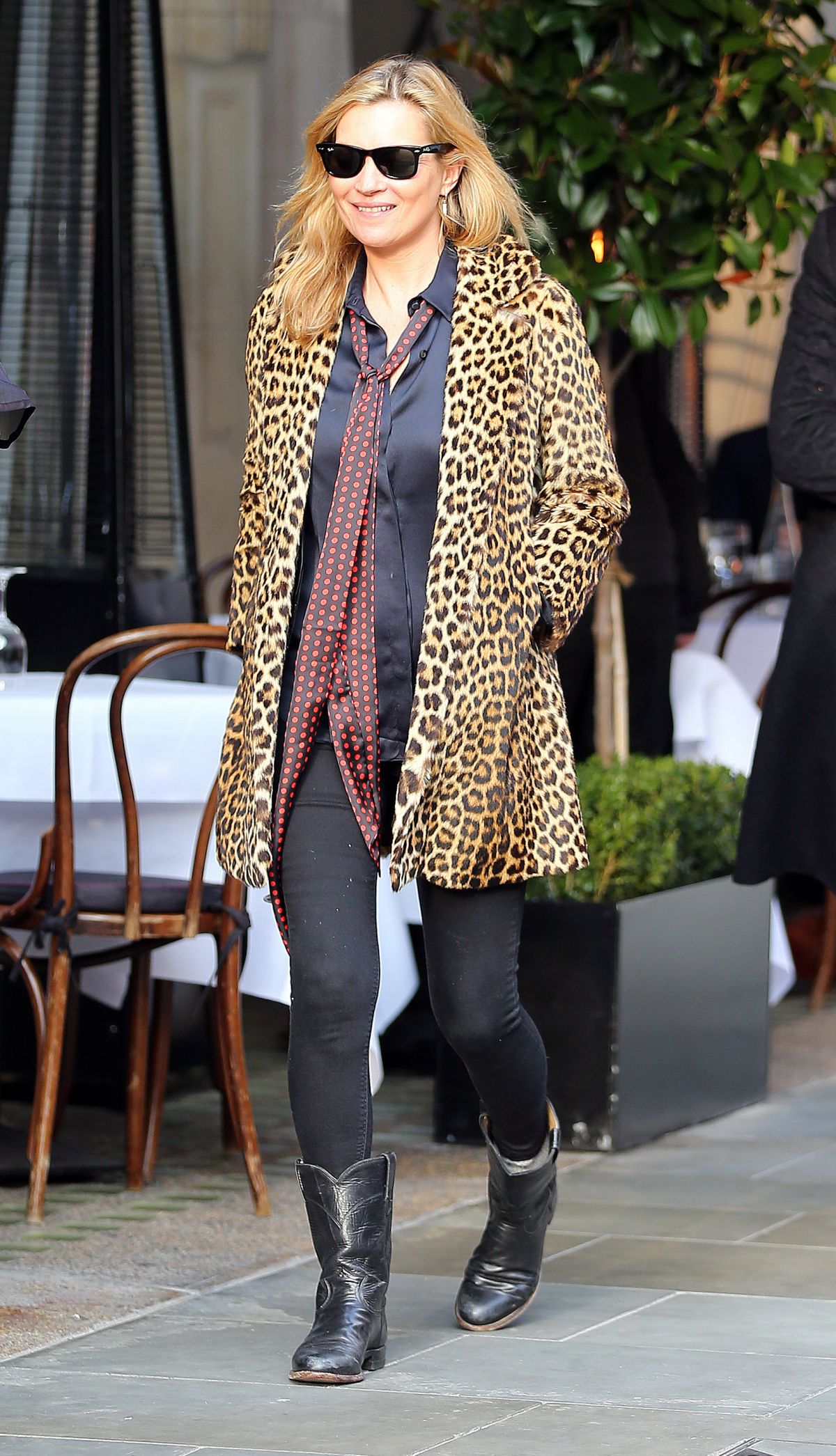 KATE MOSS Out and About in London 04/22/2016 – HawtCelebs