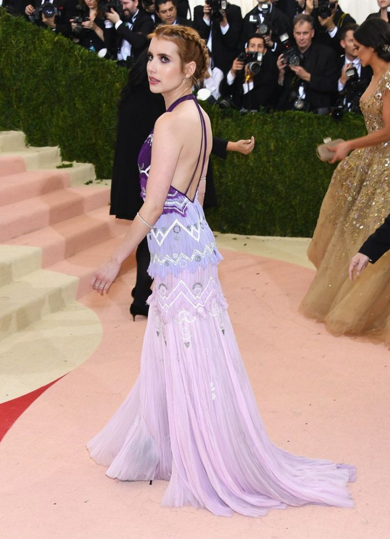 EMMA ROBERTS at Costume Institute Gala 2016 in New York 05/02/2016 ...