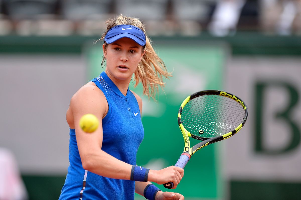 EUGENIE BOUCHARD at Second Round Match of French Open in Paris 05/26 ...
