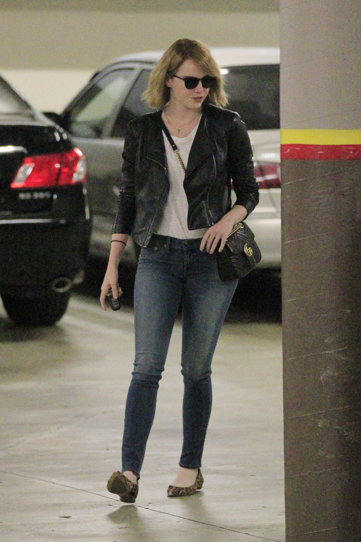 EMMA STONE in Jeans Out in Beverly Hills 06/21/2016 – HawtCelebs