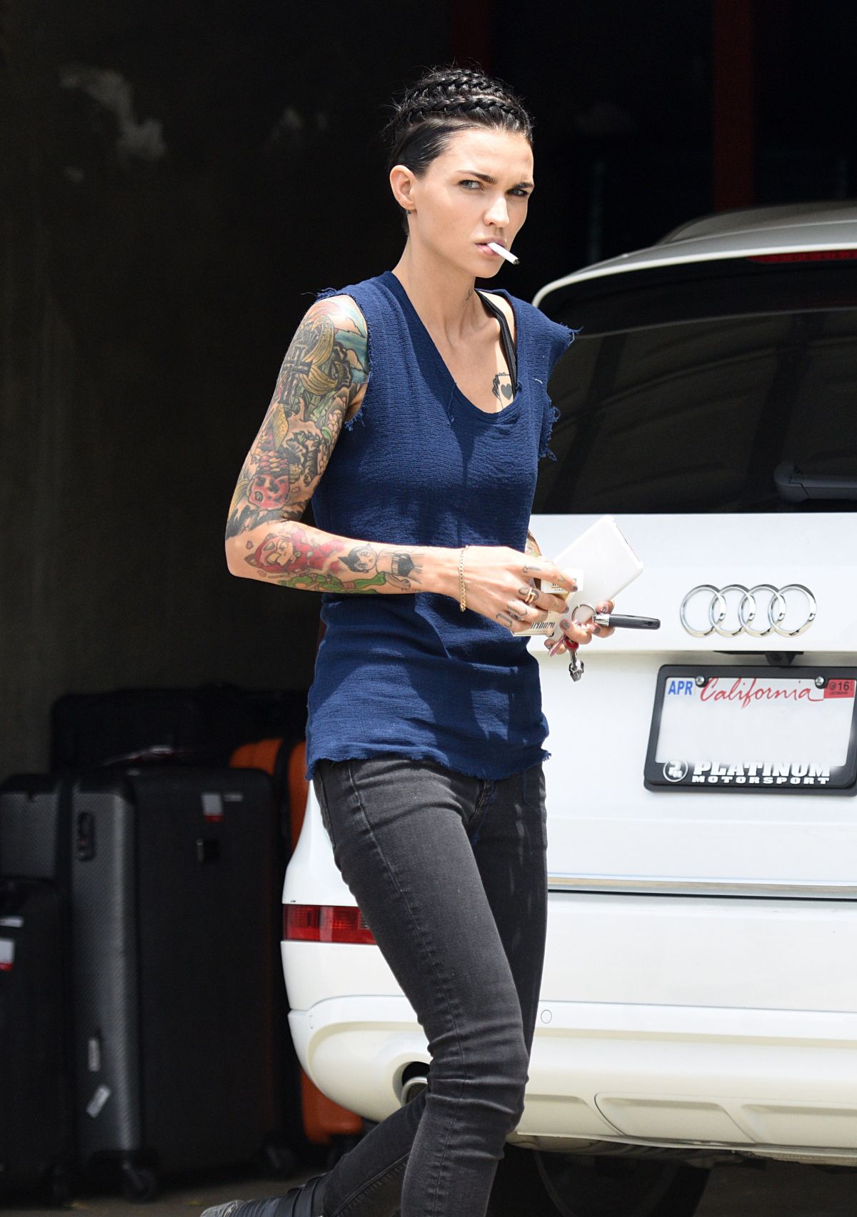 RUBY ROSE Out and About in Los Angeles 06/10/2016 – HawtCelebs