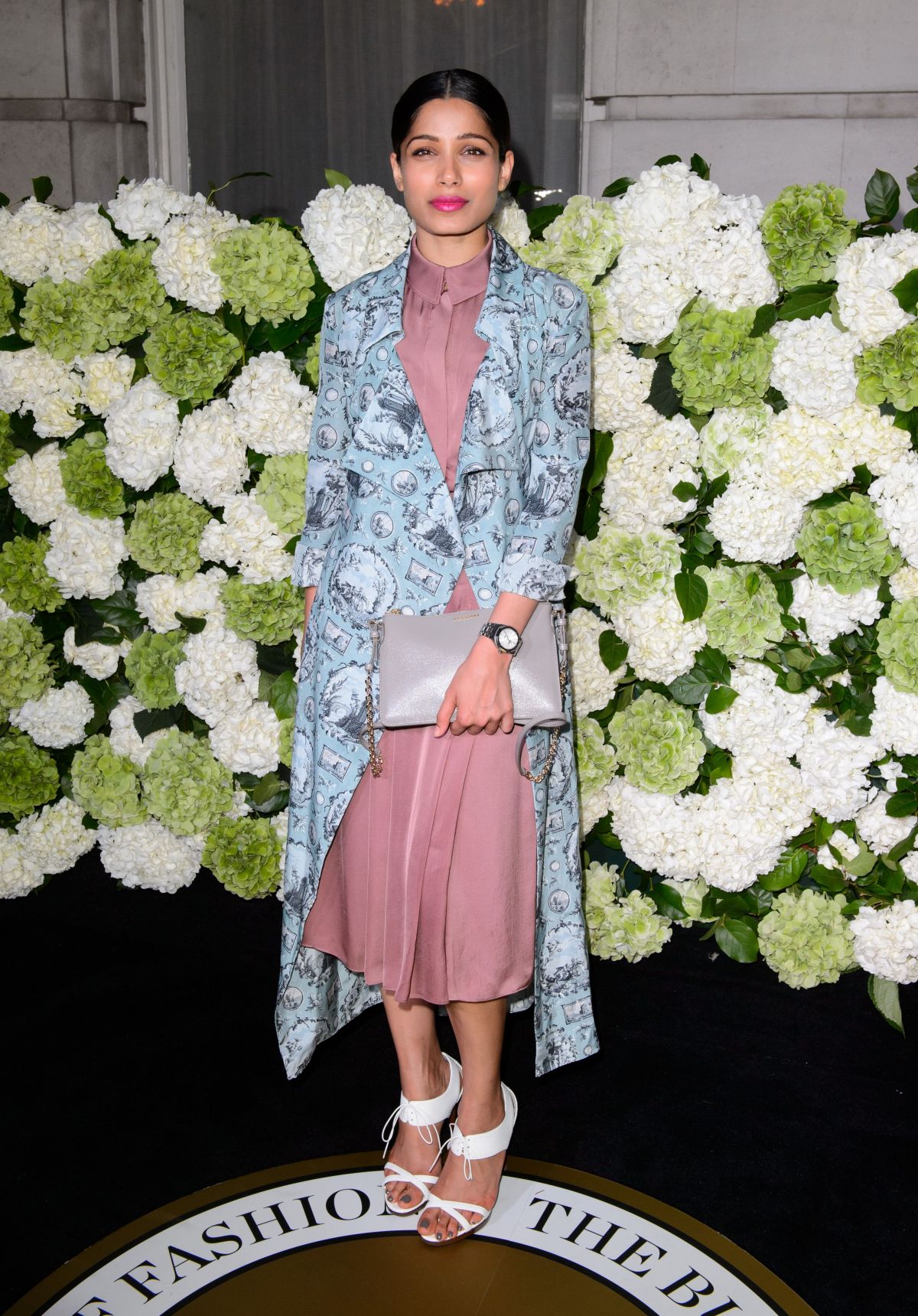 FREIDA PINTO at Burberry Fashion Show at London Fashion Week 09/19/2016 ...