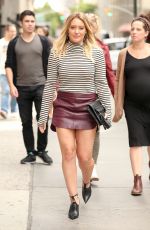 HILARY DUFF Arrives at ABC Kitchen in New York 09/27/2016 – HawtCelebs