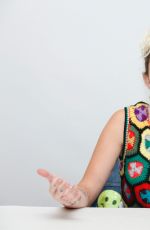 MILEY CYRUS at ‘Crisis in Six Scenes’ Press Conference in Los Angeles ...