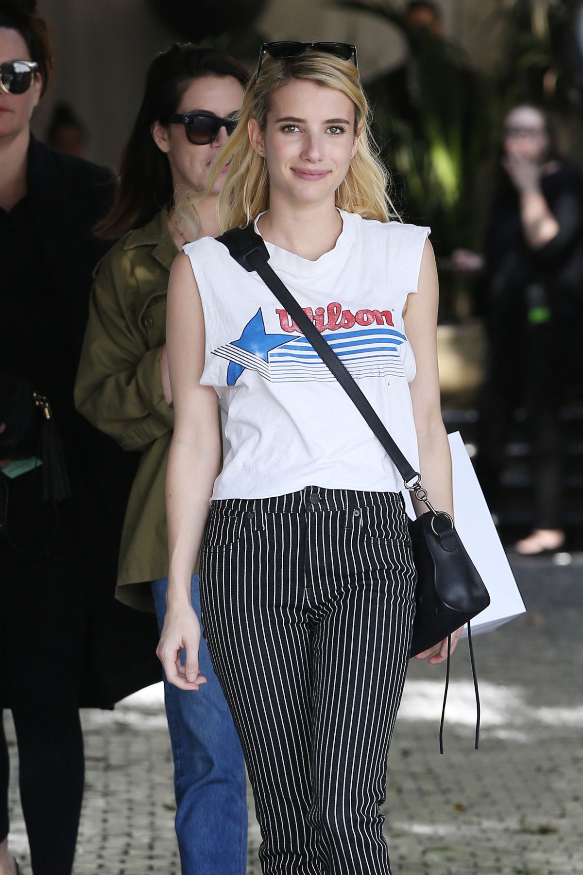 EMMA ROBERTS Arrives at Chateau Marmont in Los Angeles 10/26/2016 ...