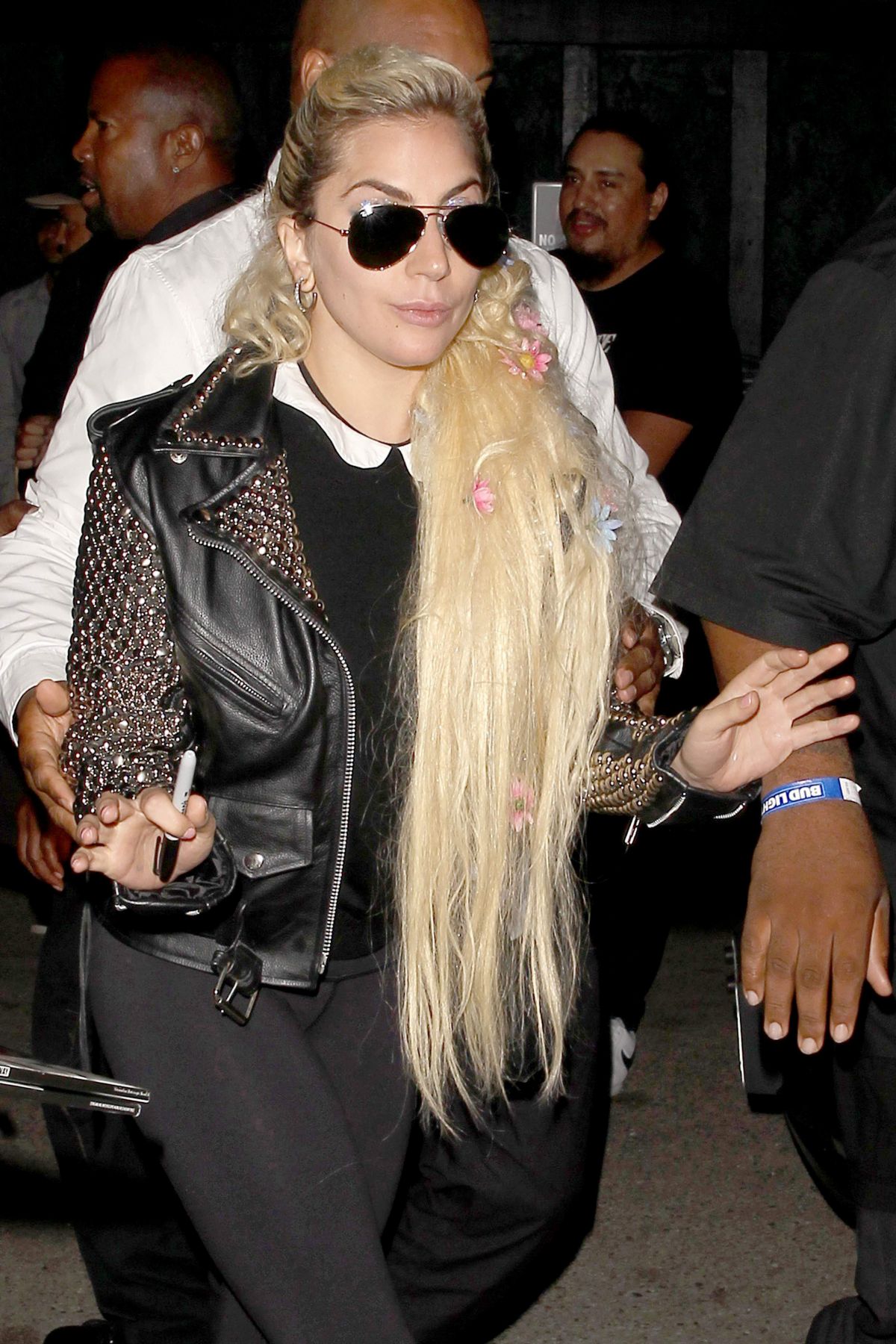 LADY GAGA Leaves Her Performance in Silver Lake 10/27/2016 – HawtCelebs