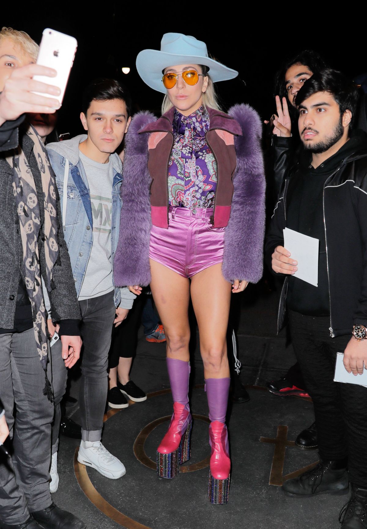 LADY GAGA Leaves ‘Saturday Night Live’ in New York 10/22/2016 – HawtCelebs