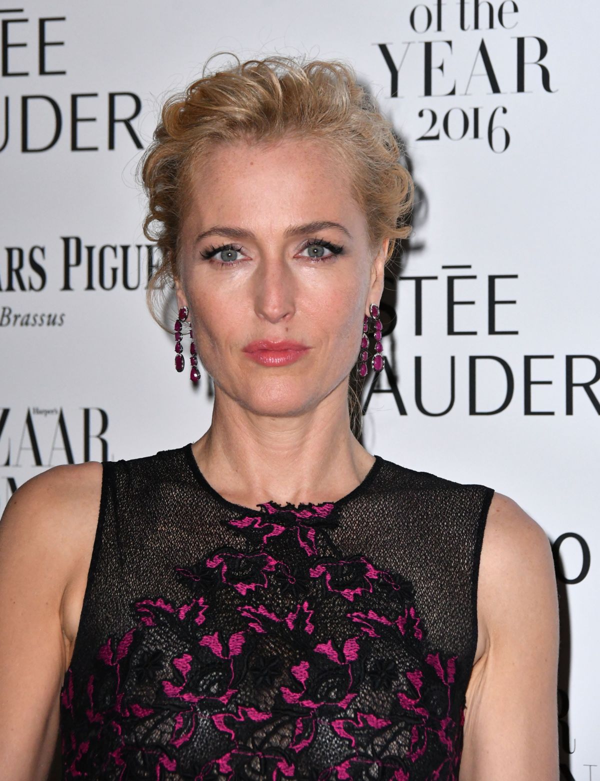 GILLIAN ANDERSON at Harper’s Bazaar Women of the Year Awards in London ...