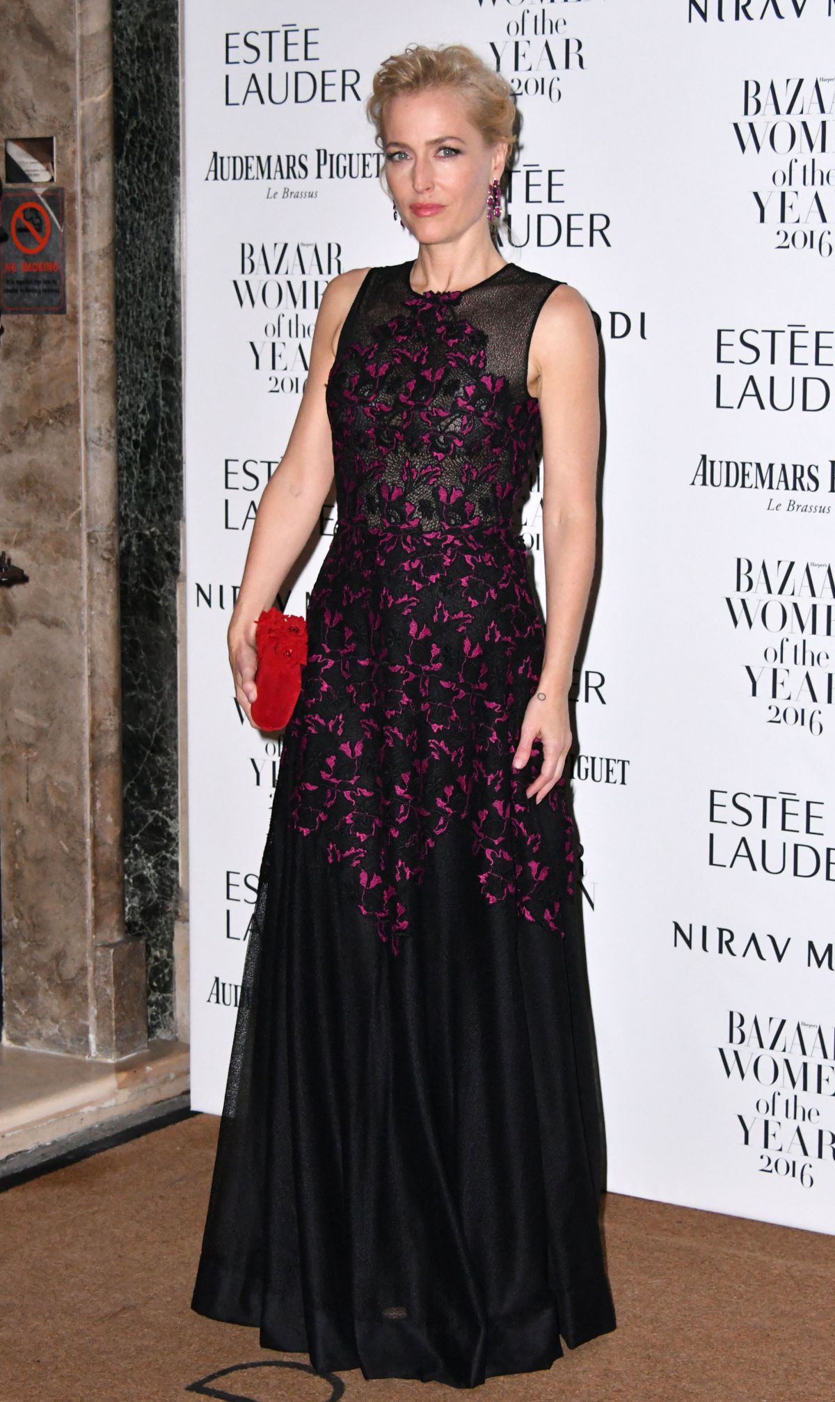 GILLIAN ANDERSON at Harper’s Bazaar Women of the Year Awards in London ...
