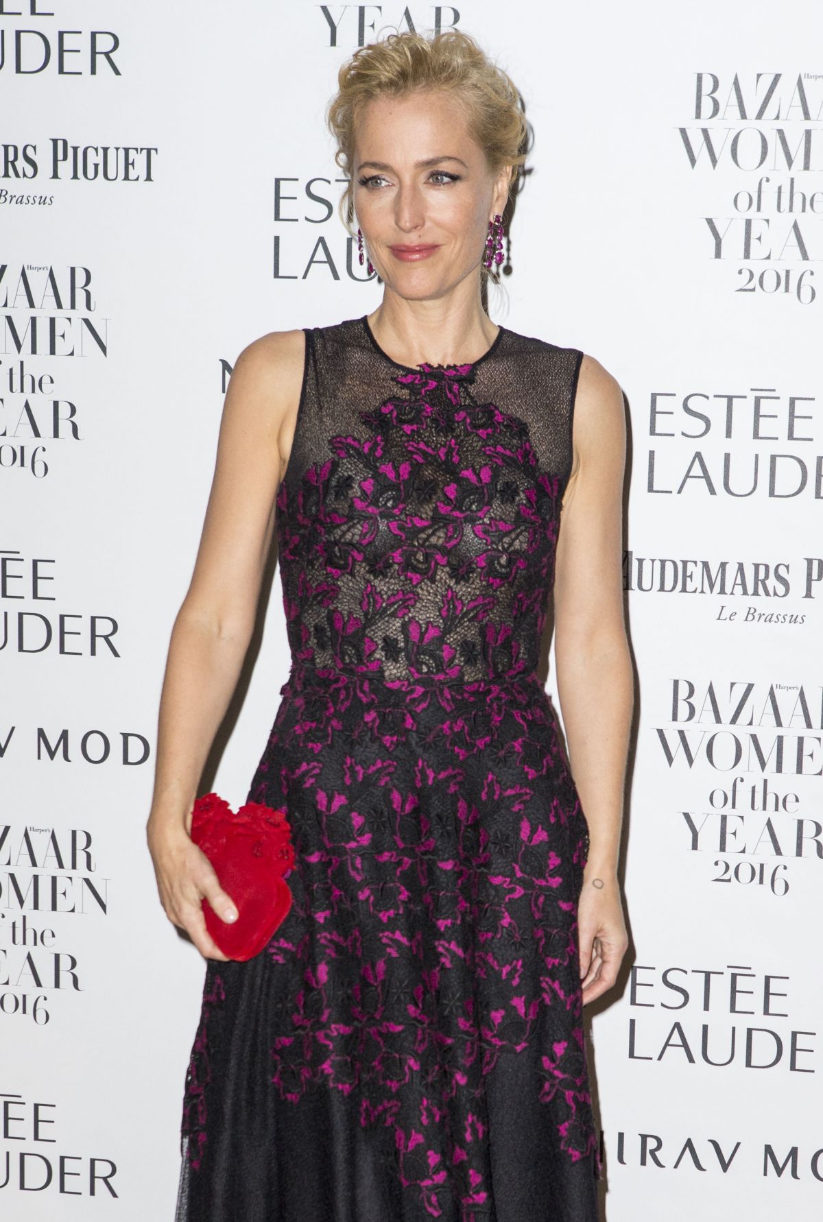 GILLIAN ANDERSON at Harper’s Bazaar Women of the Year Awards in London ...