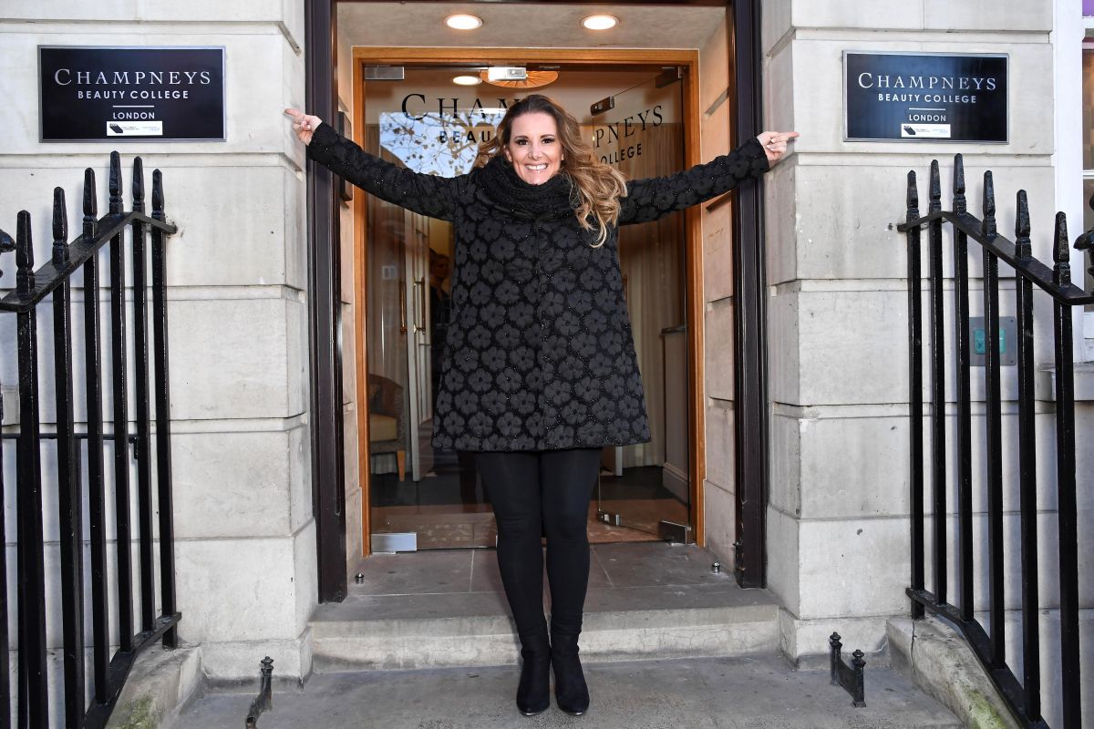 SAM BAILEY at Champneys Beauty College Launch in London 11/25/2016 ...
