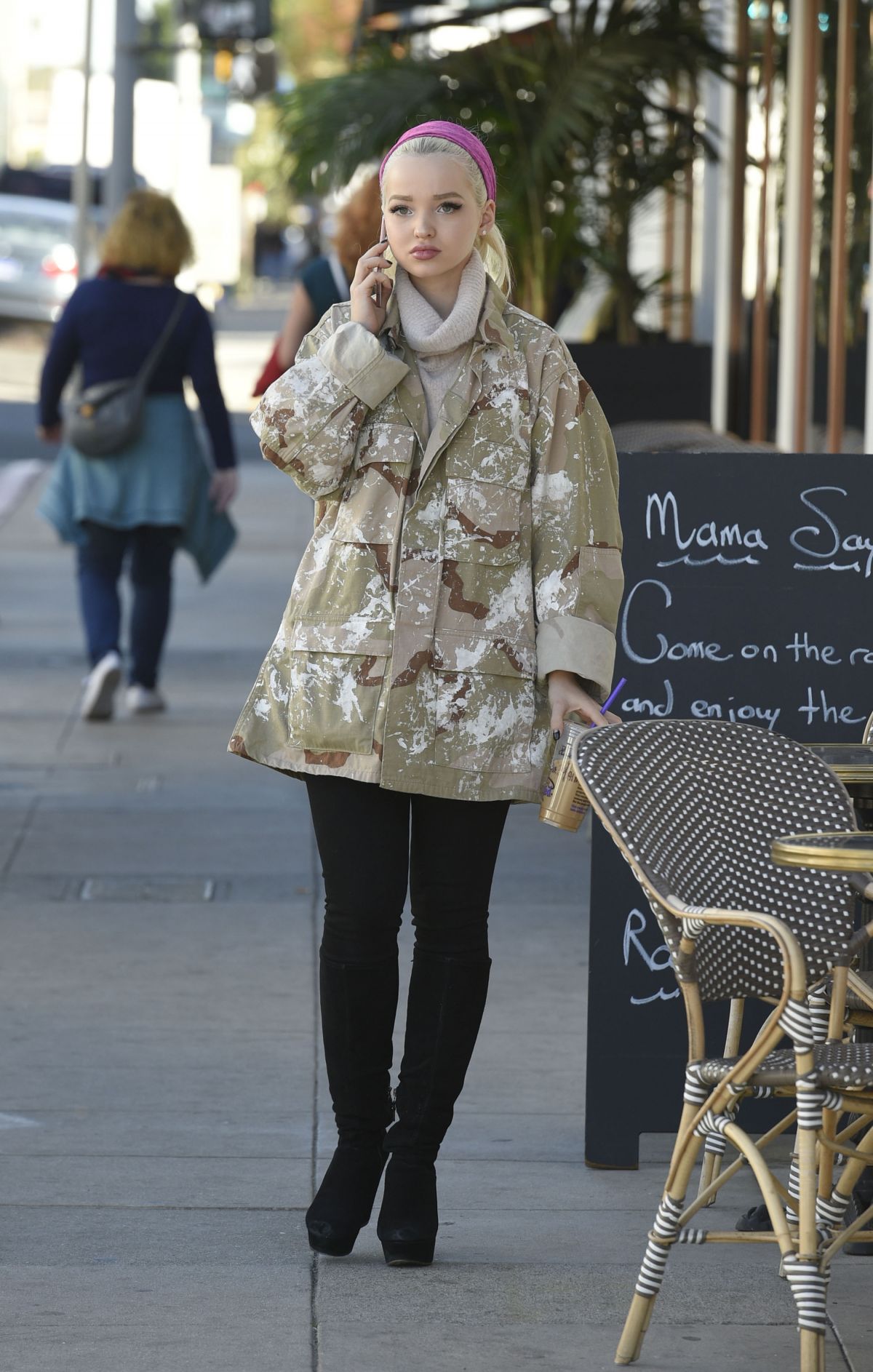 DOVE CAMERON Out and About in Los Angeles 12/19/2016 – HawtCelebs