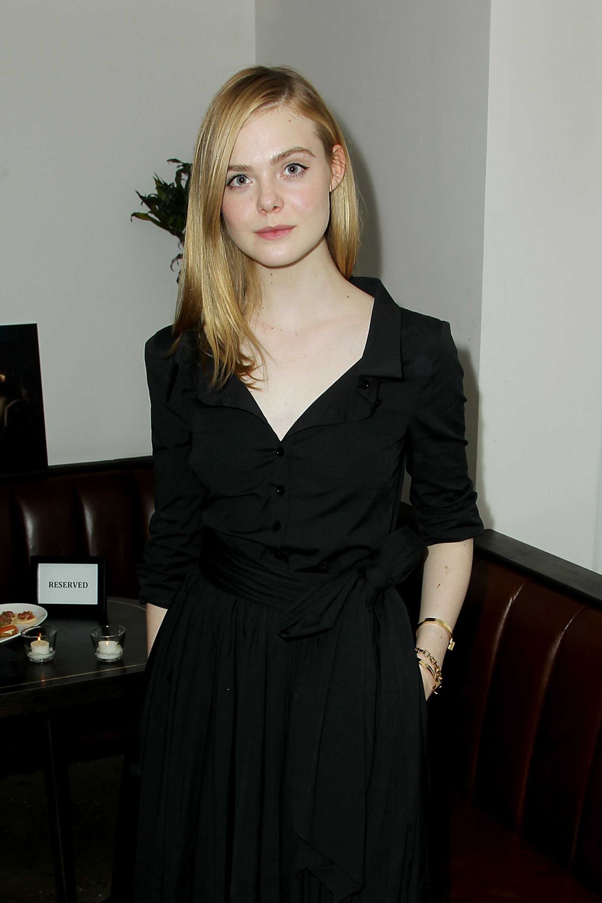 ELLE FANNING at ‘Live by Night’ Reception in New York 12/13/2016 ...