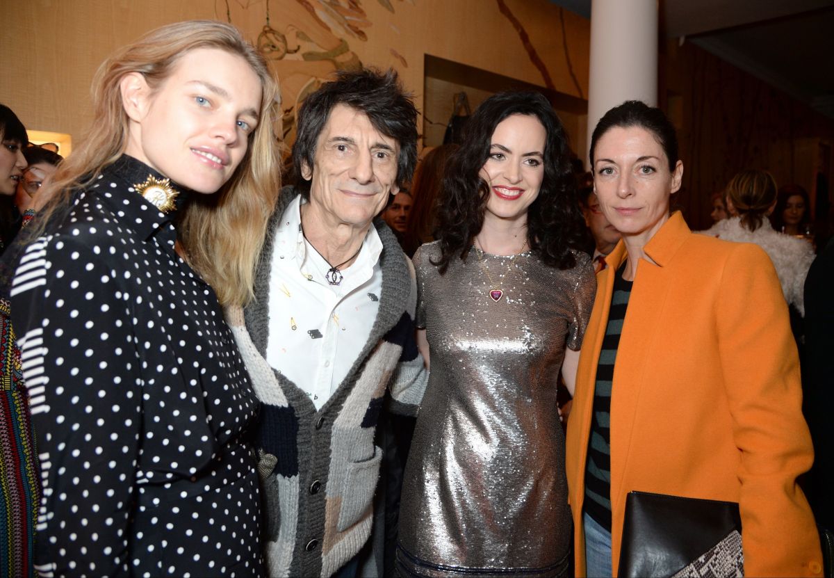 NATALIA VODIANOVA at Stella McCartney Store Christmas Lights Ceremony ...