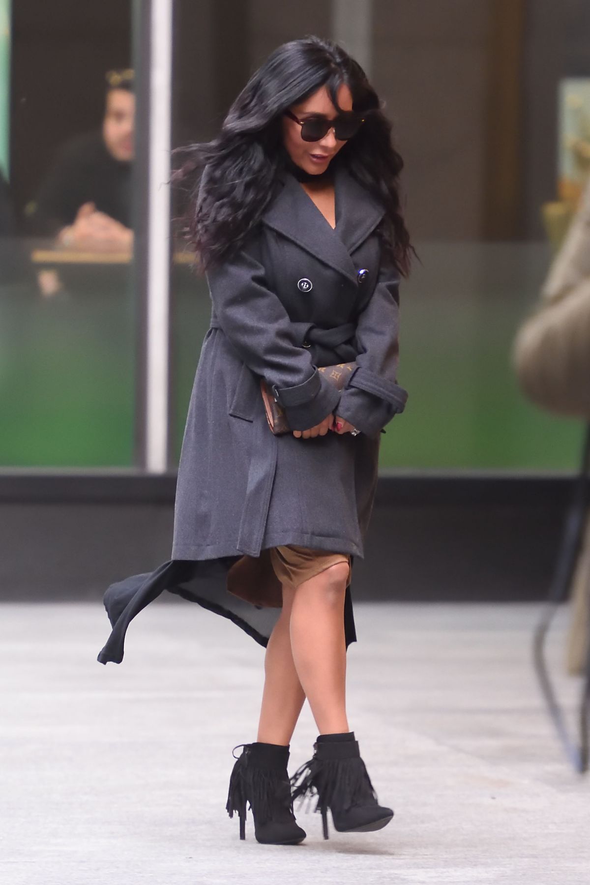NICOLE SNOOKI POLIZZI Out and About in New York 12/19/2016 – HawtCelebs
