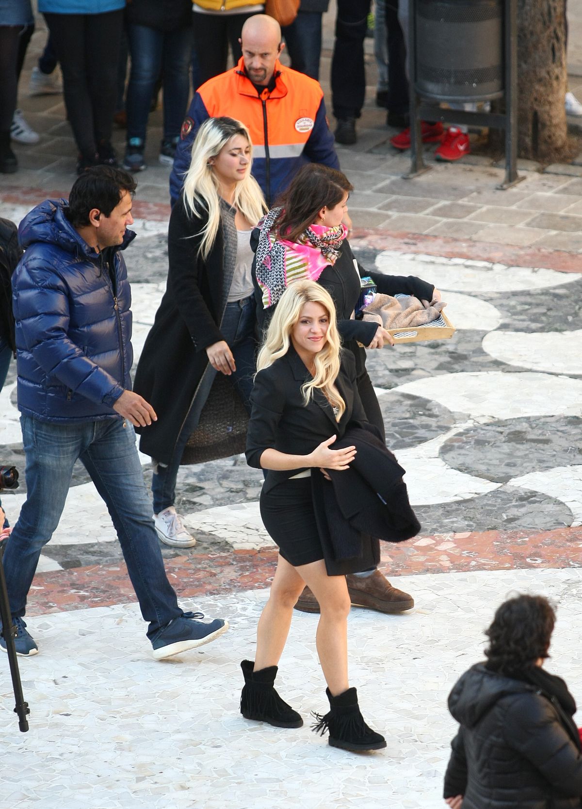 SHAKIRA on the Set of a Commercial in Barcelona 11/30/2016 – HawtCelebs