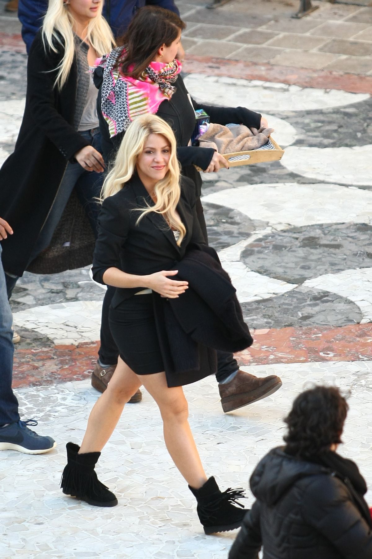 SHAKIRA on the Set of a Commercial in Barcelona 11/30/2016 – HawtCelebs