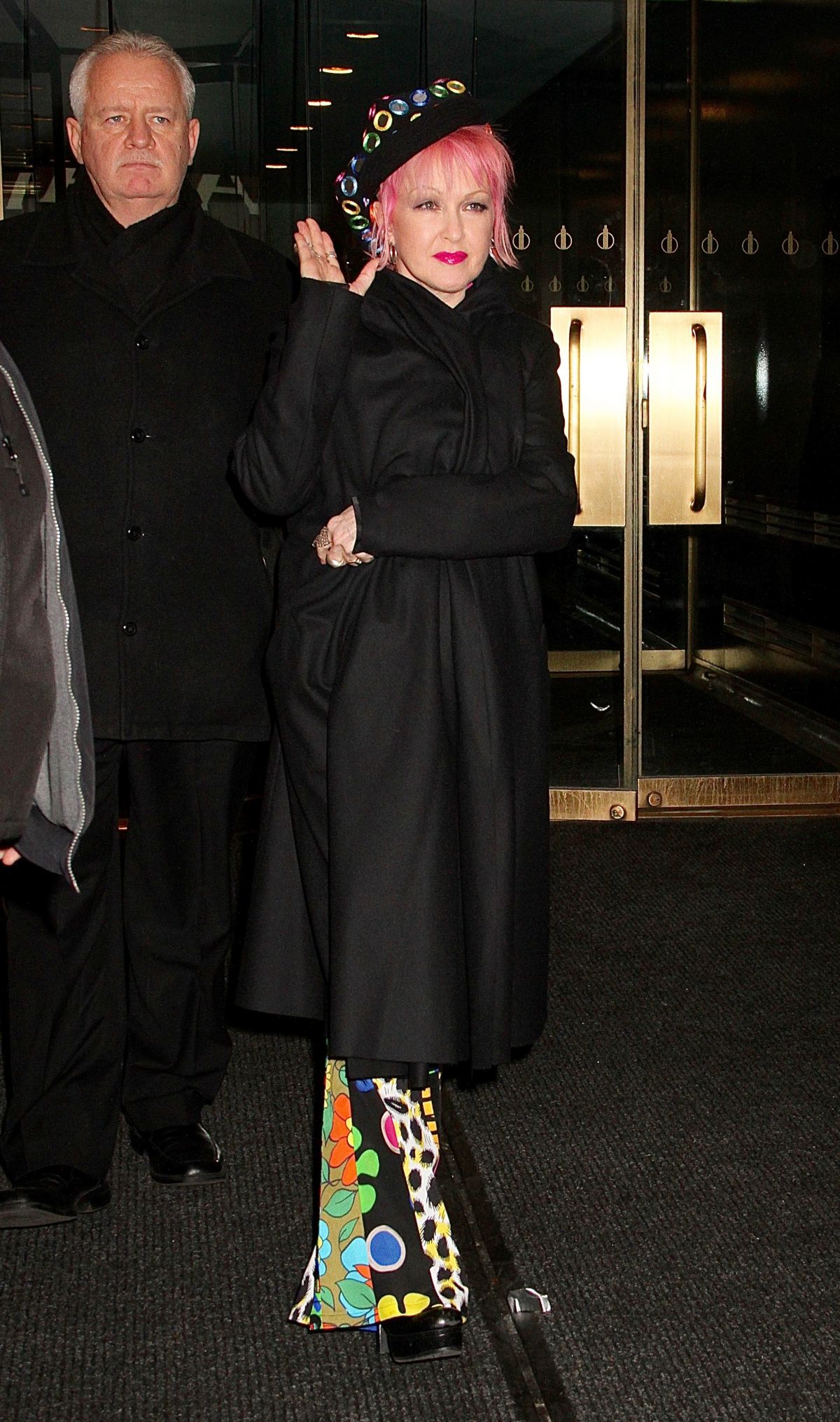 CYNDI LAUPER Arrives at Access Hollywood Live in New York 01/25/2017 ...
