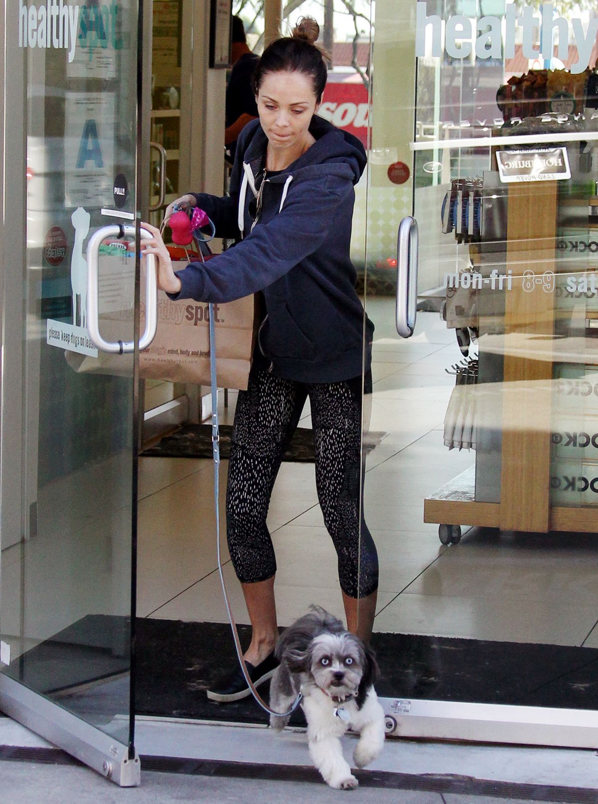 LAURA VANDERVOORT in Leggings Walks Her Dog Out in West Hollywood 01/26 ...