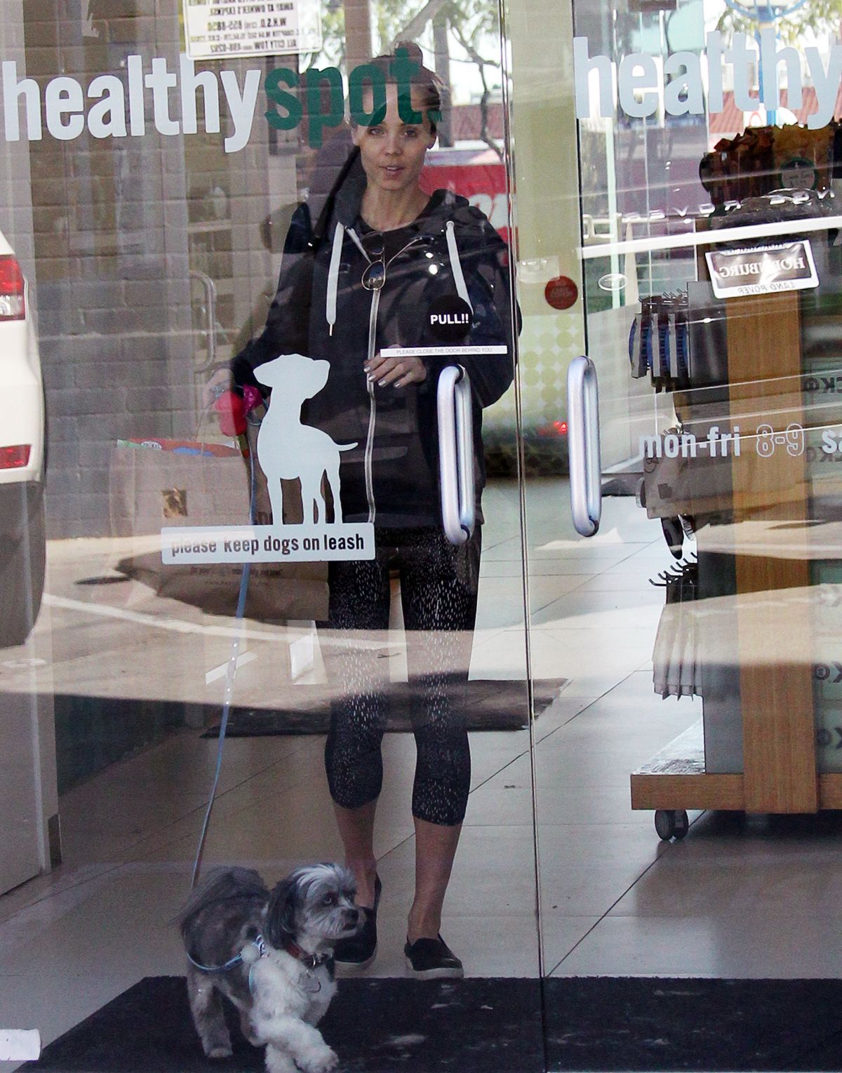 LAURA VANDERVOORT in Leggings Walks Her Dog Out in West Hollywood 01/26 ...