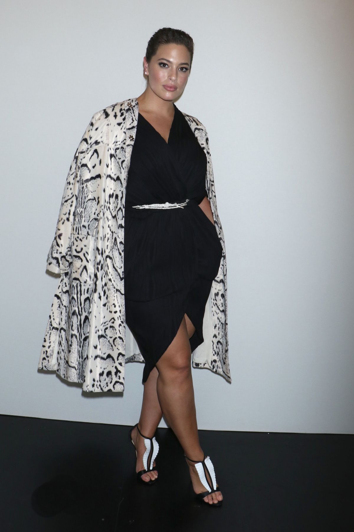ASHLEY GRAHAM at Prabal Gurung Fashion Show at NYFW in New York 02/12 ...