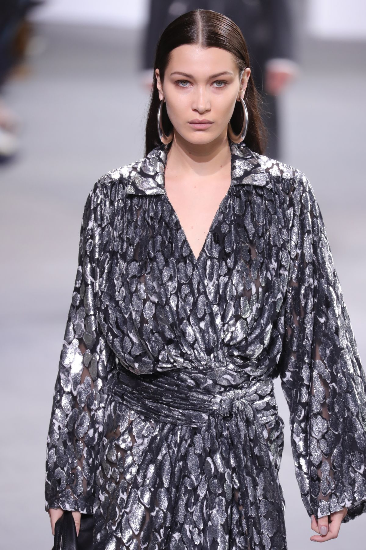BELLA HADID at Michael Kors Fashion Show in New York 02/15/2017 ...