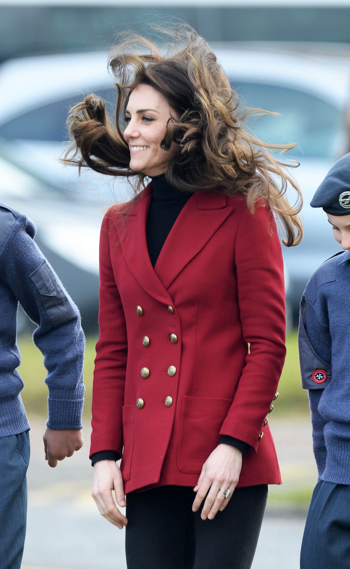 KATE MIDDLETON Visits Raf Cadets in Stamford 02/14/2017 – HawtCelebs